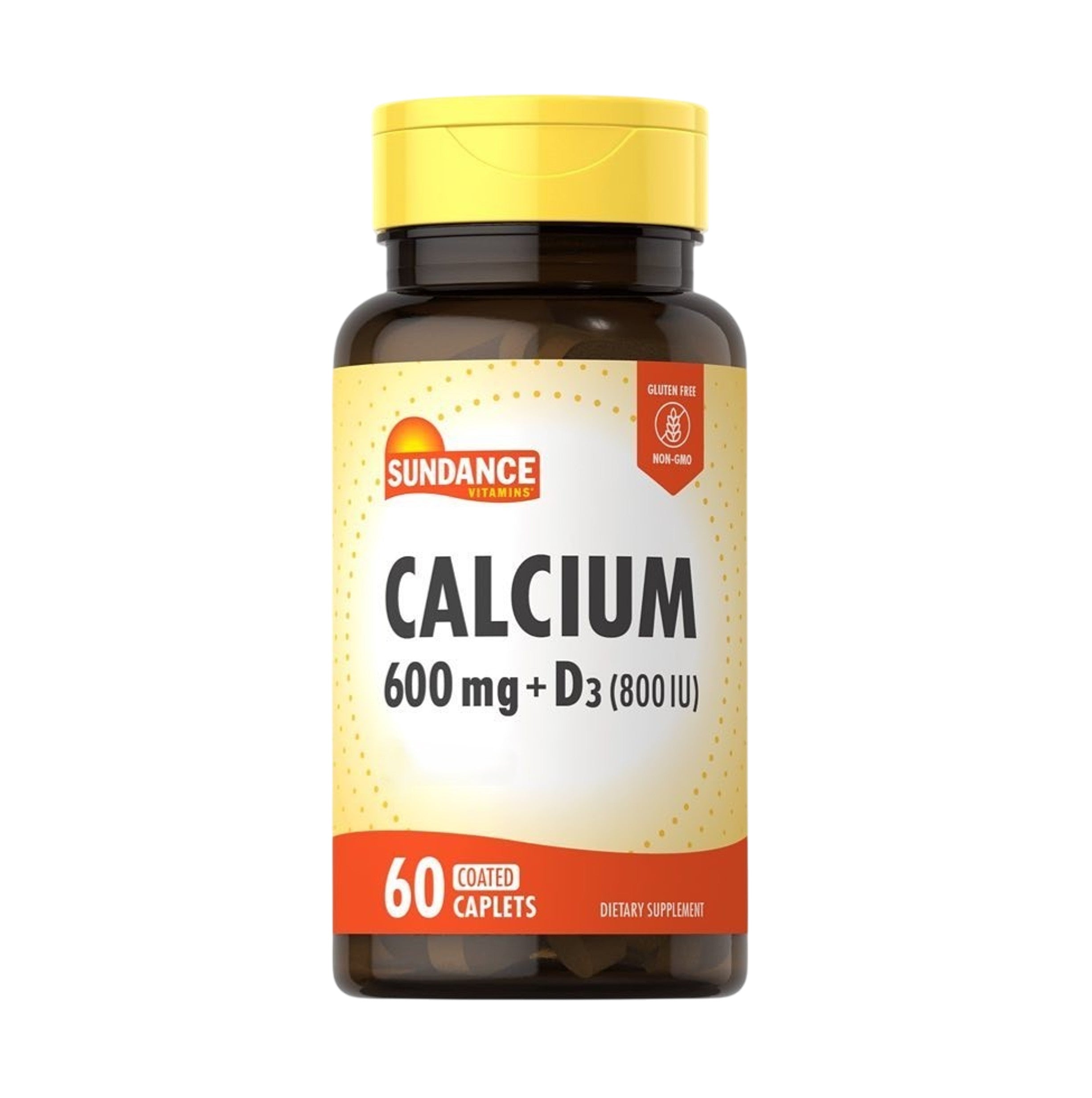 Sundance Calcium 600 mg + Vitamin D3 800 IU 60 Capsules [Parallel ...